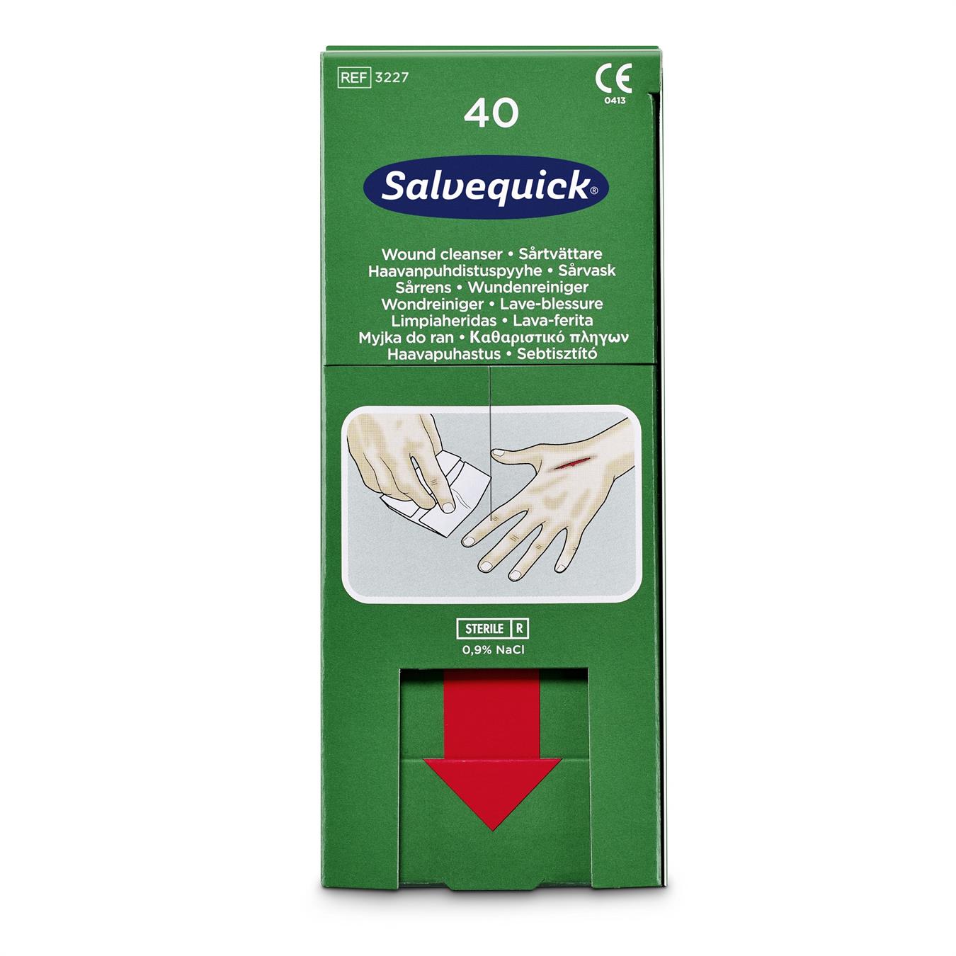 Savett sårtvättare 40-pack refill till 190900